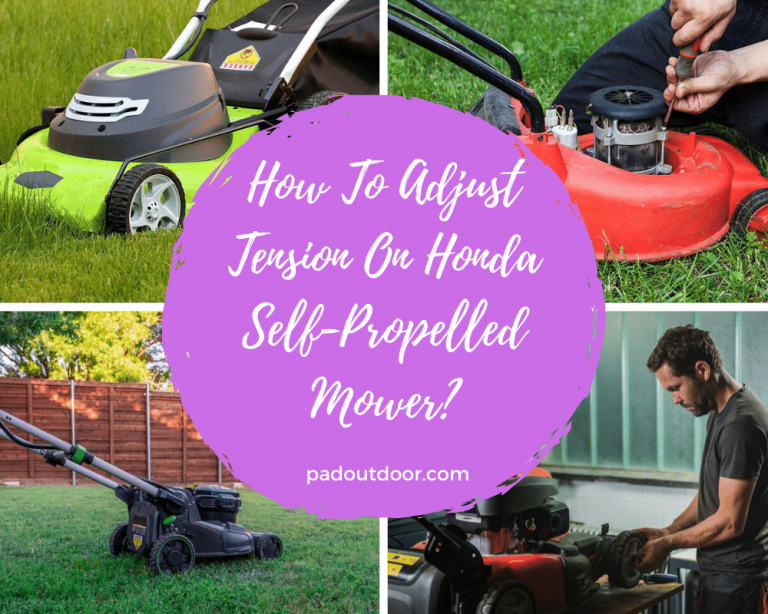 How To Adjust Tension On Honda Self Propelled Mower? | Pad Outdoor