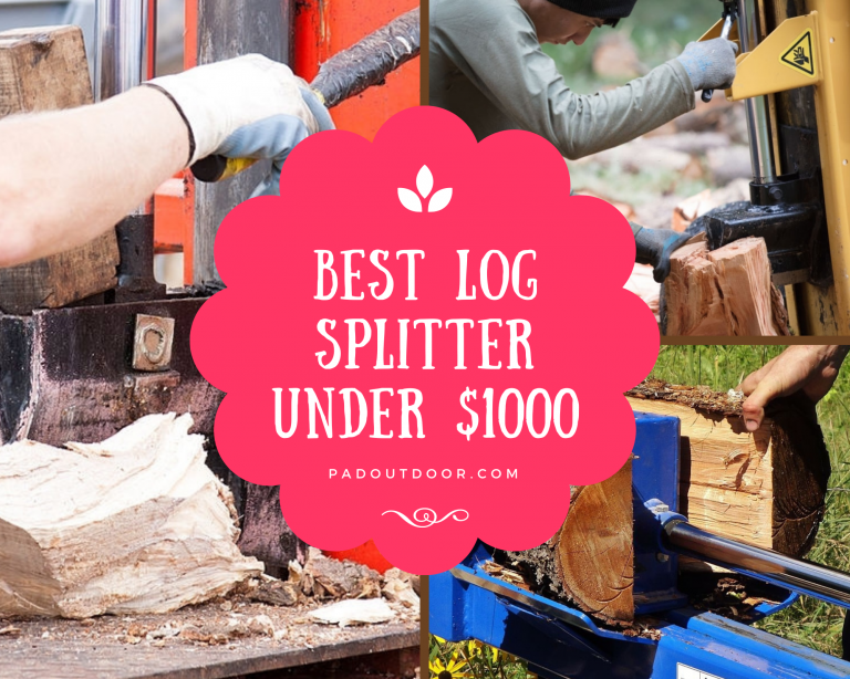 Best Log Splitter Under $1000 (Reviews 2022) | Pad Outdoor