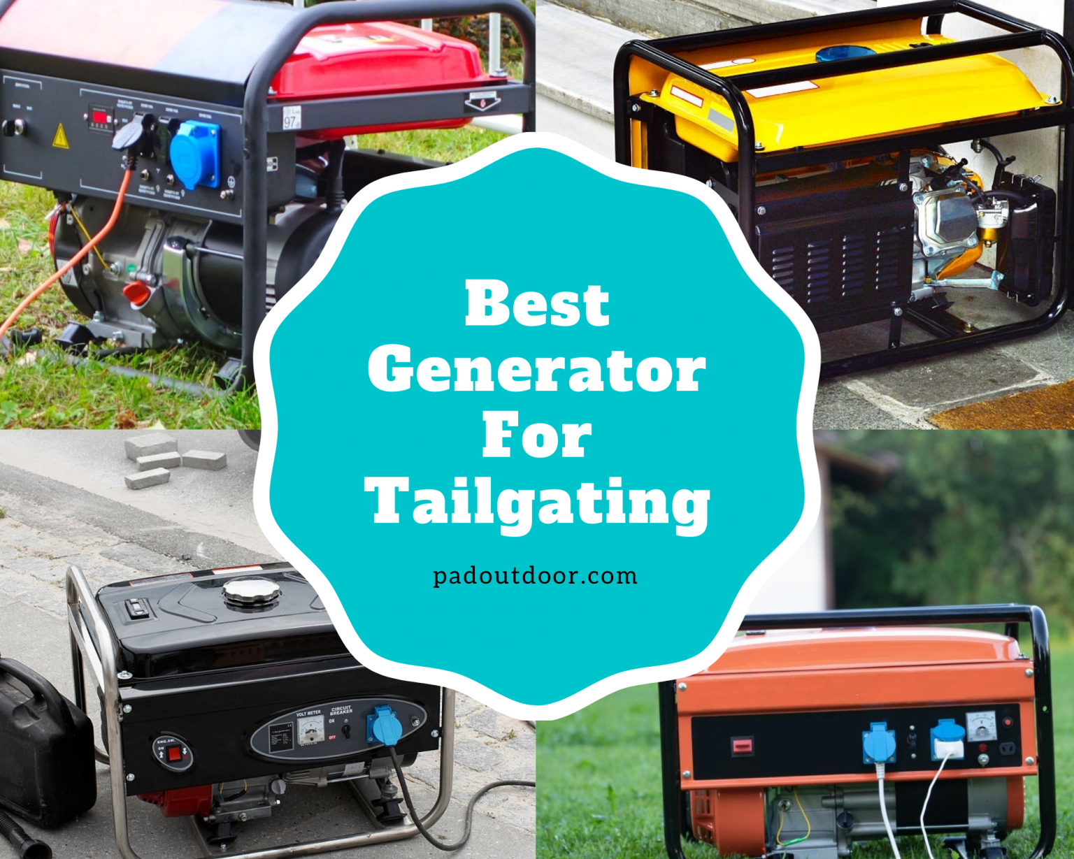 Best Generator For Tailgating 2022 | Pad Outdoor